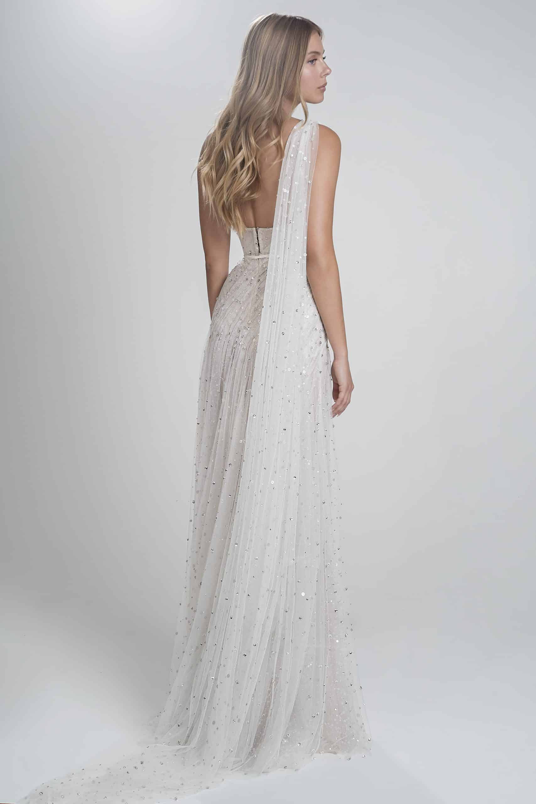 Draped Crystal Dress - LEE PETRA GREBENAU
